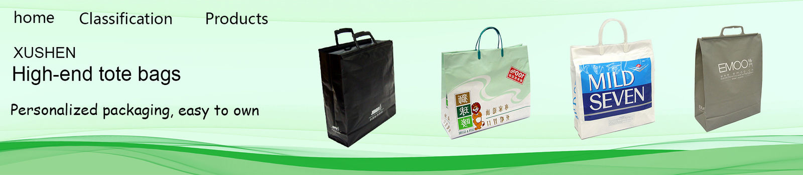 Quality Plastic Handle Bags & Plastic Mailing Bags factory from China